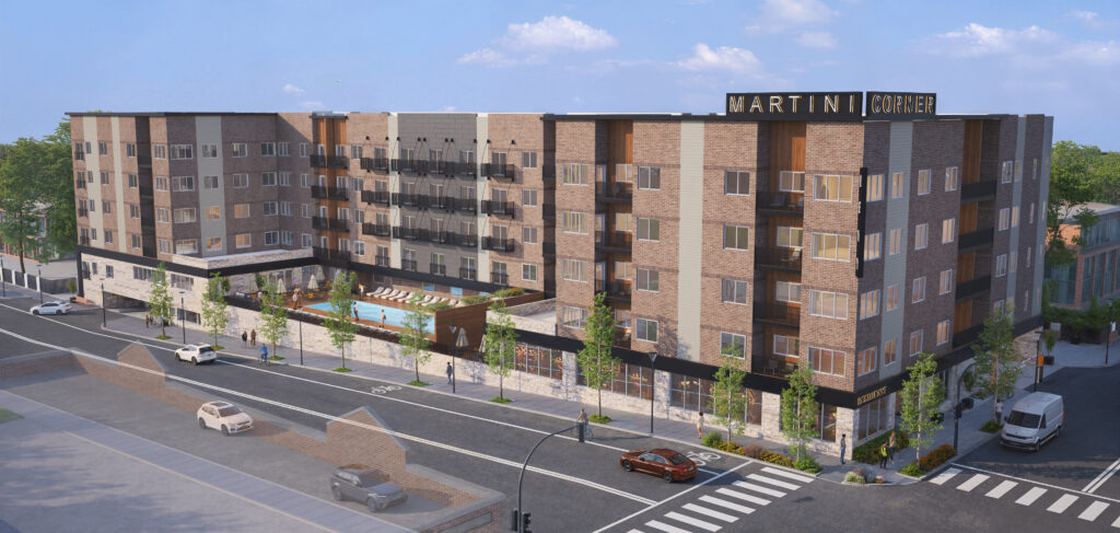The Levy at Martini Corner – Stand Struc
